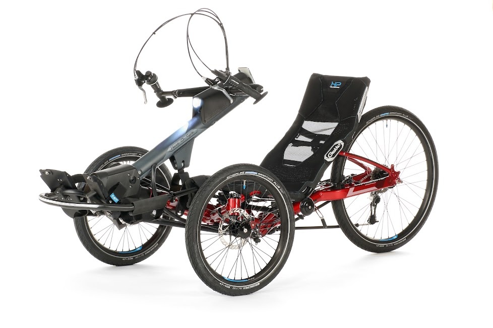 HP Velotechnik Hand Pedal Drive recumbent trike - Freedom Folding and ...