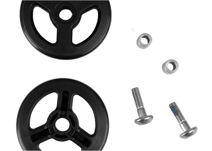 Brompton Advance Roller Wheels - 6mm holes (Pair) - Freedom Folding and ...