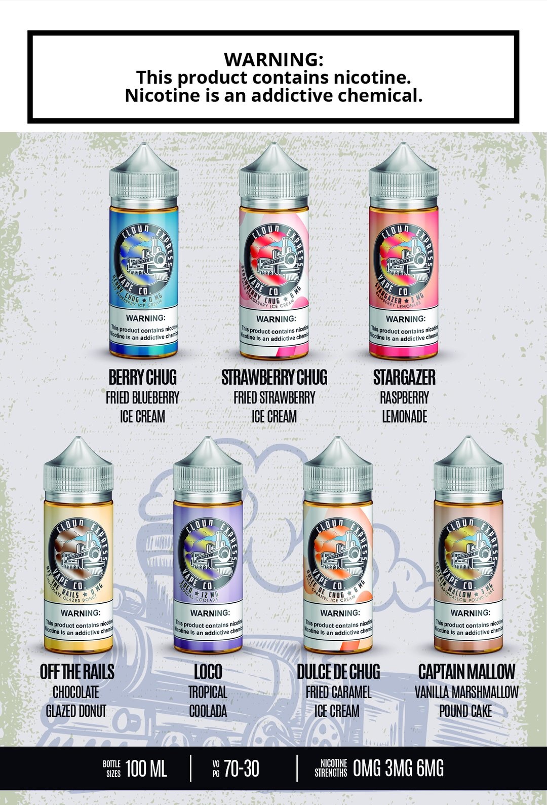 Cloud Express Vape Juice & Eliquid - K Town Vape