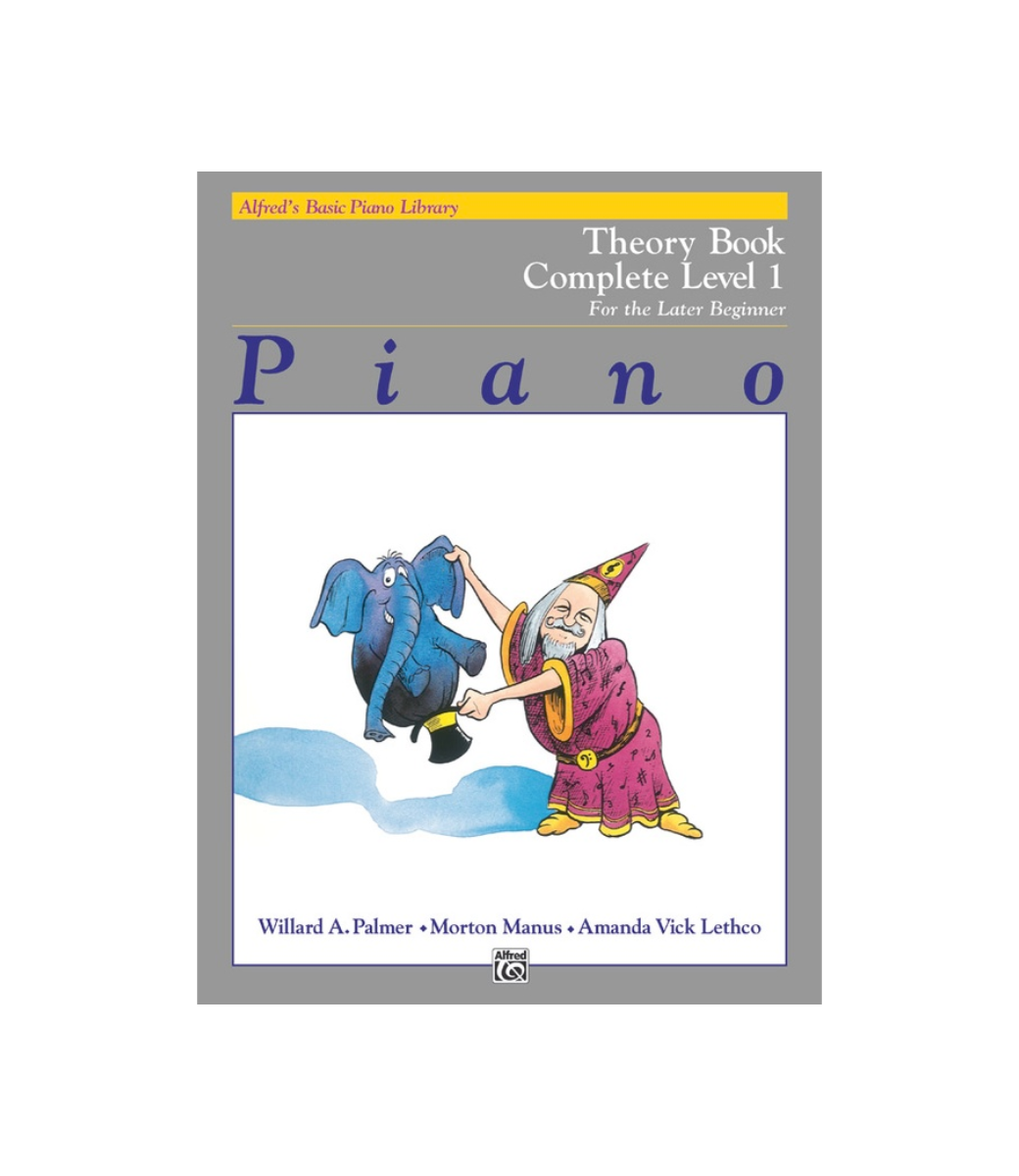 Alfred Basic Piano Library Theory Book Complete - Level 1 - Get Loud Music