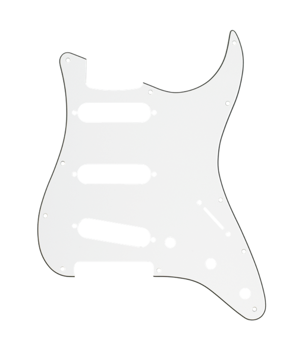Fender Genuine Parts 11-Hole Mount SSS Stratocaster Pickguard ...
