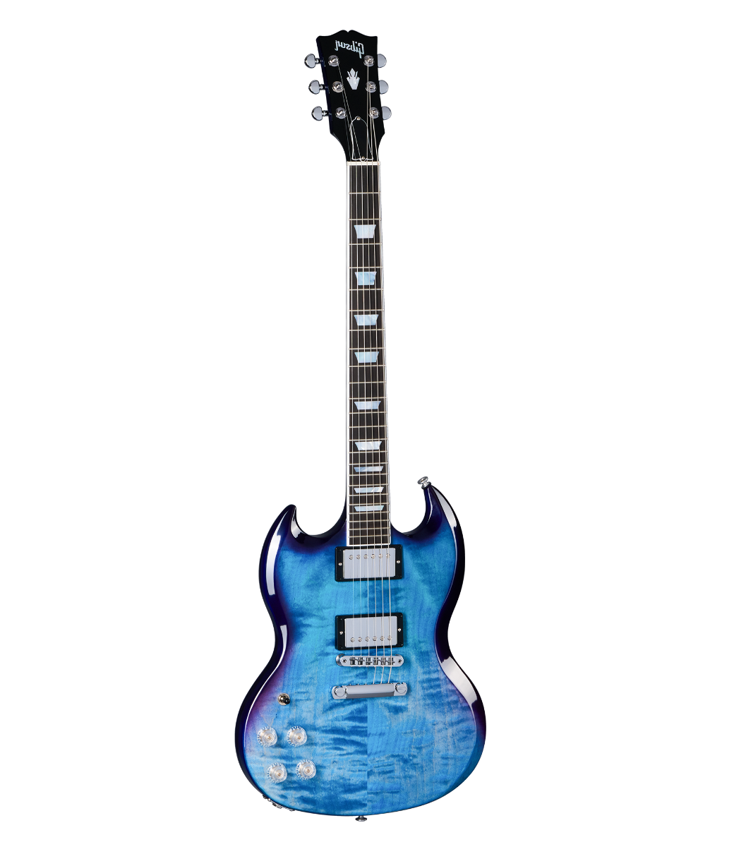 Gibson SG Modern Left-Handed - Blueberry Fade - Get Loud Music