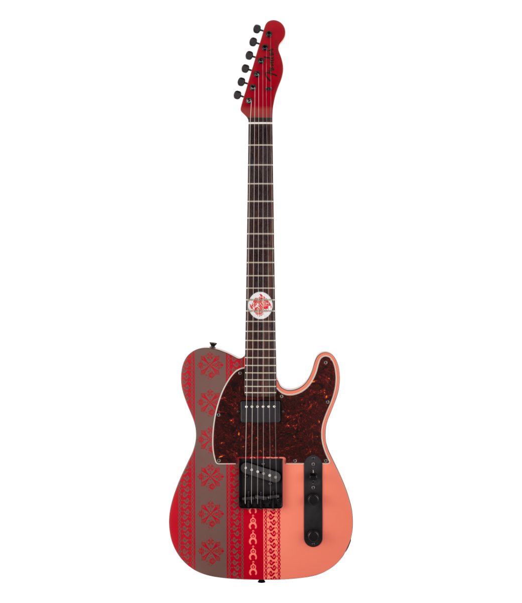 Fender Limited Edition Monster Hunter Rathalos Telecaster - Rosewood ...