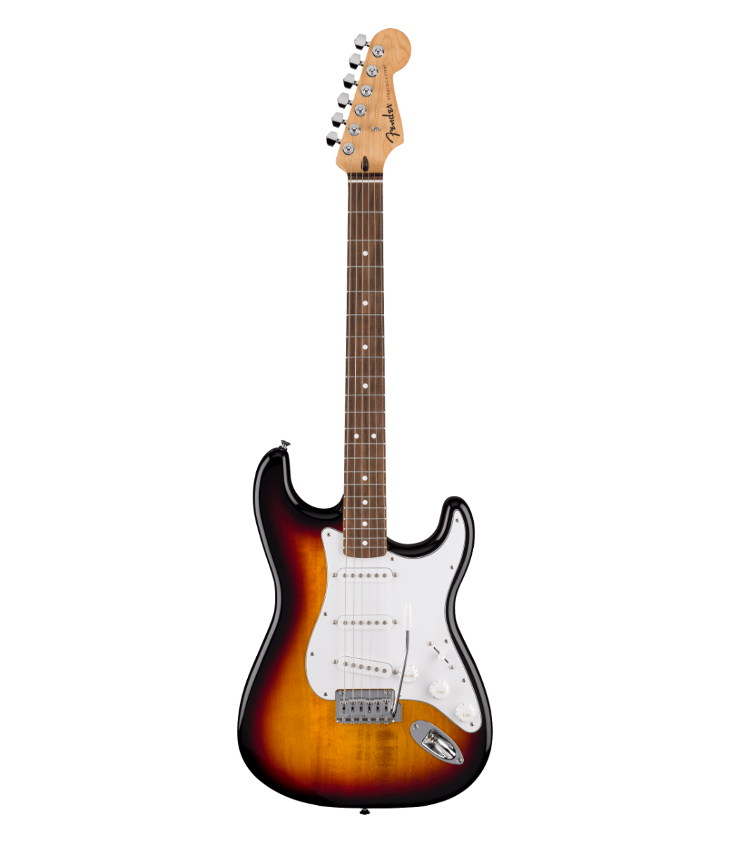 Fender Standard Stratocaster - Laurel Fretboard, 3-Colour Sunburst ...