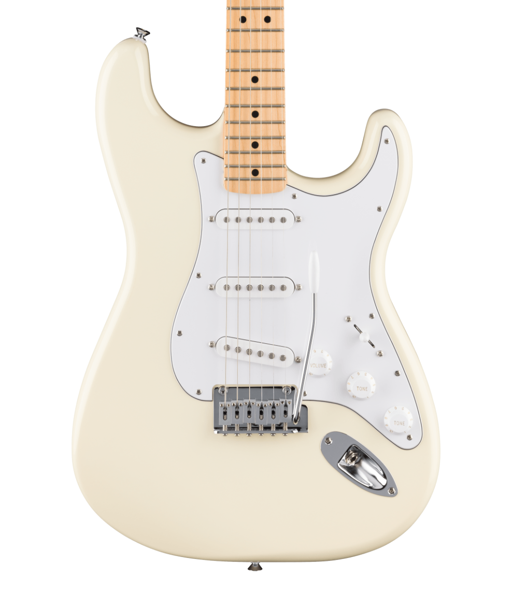 Fender Standard Stratocaster - Maple Fretboard, Olympic White - Get ...