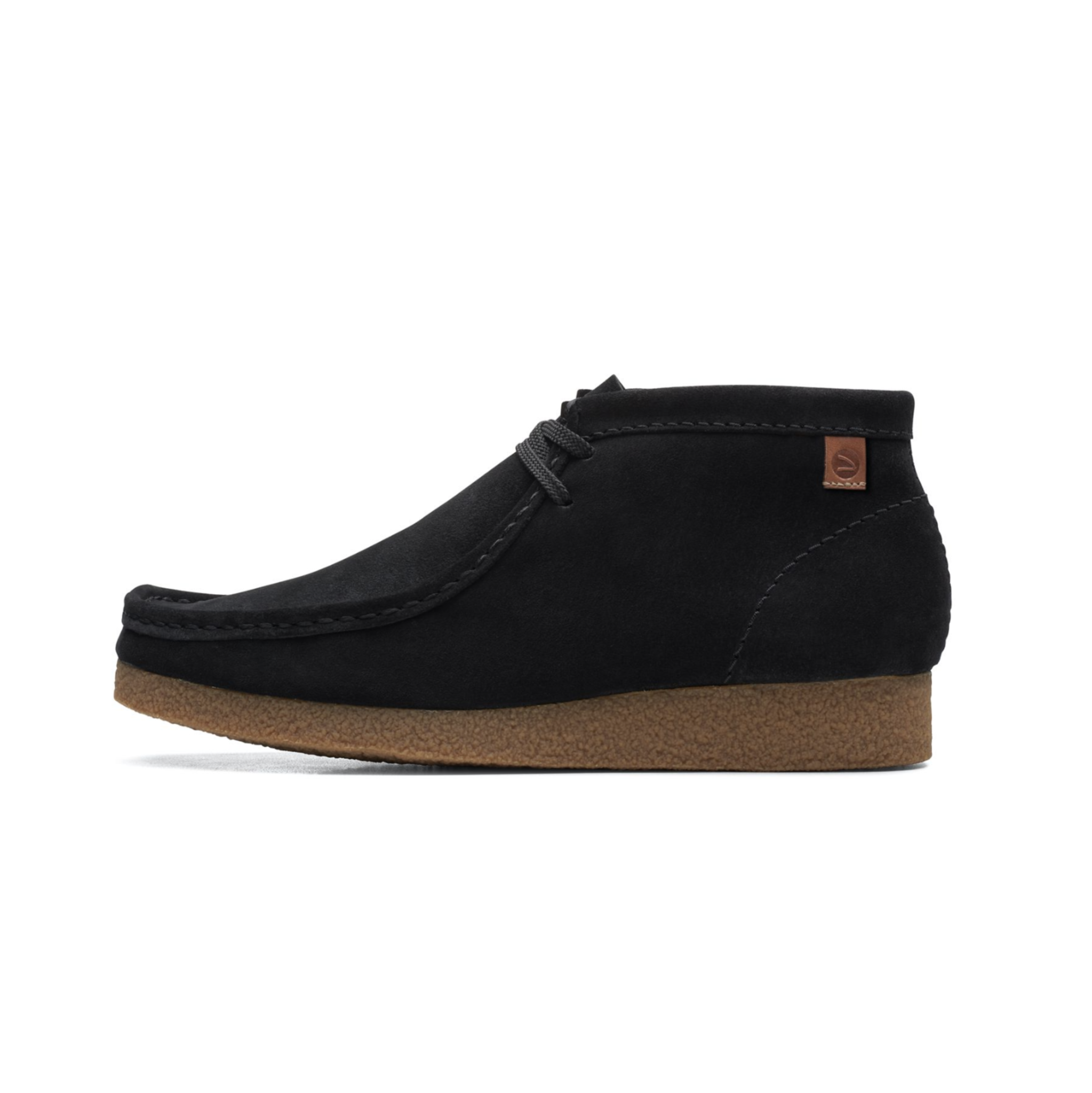 Clarks Collection Shacre Boot High Black Suede / Gum 59437 - Sam Tabak