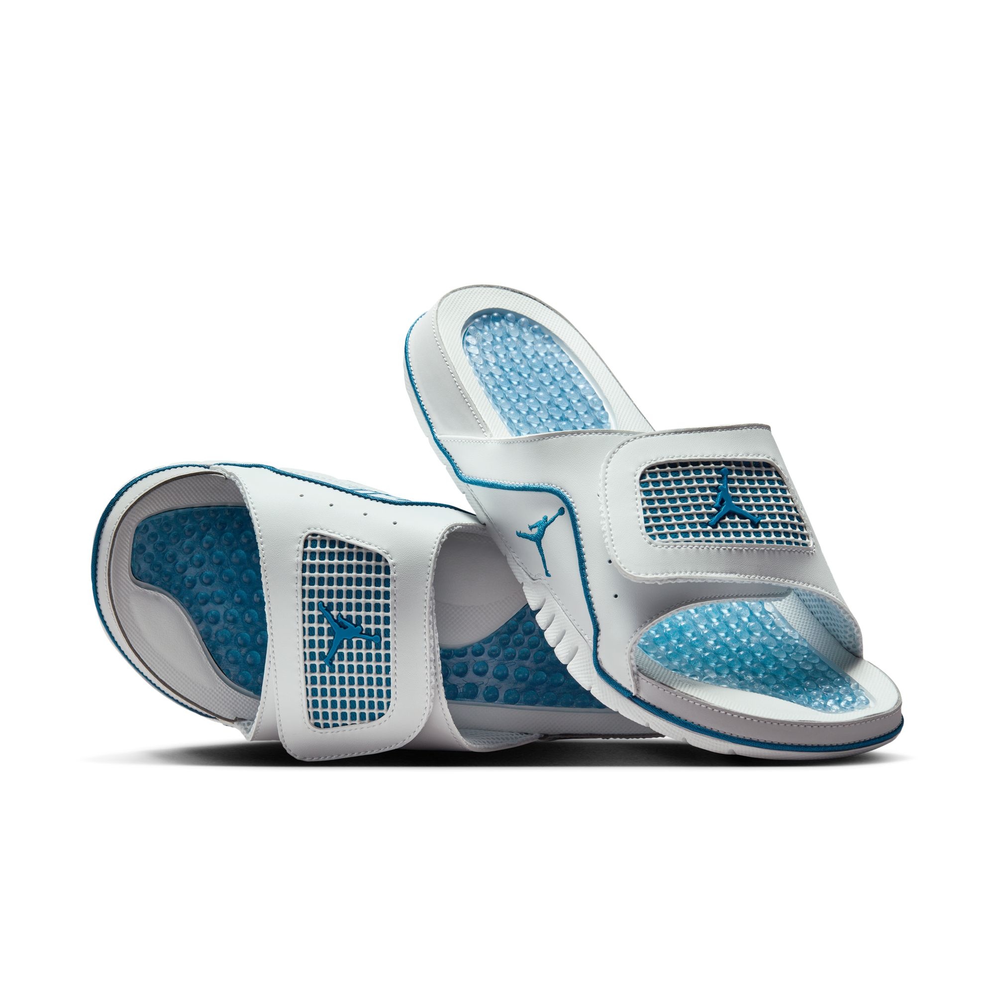 Air Jordan Jordan 4 Military blue slide - Sam Tabak