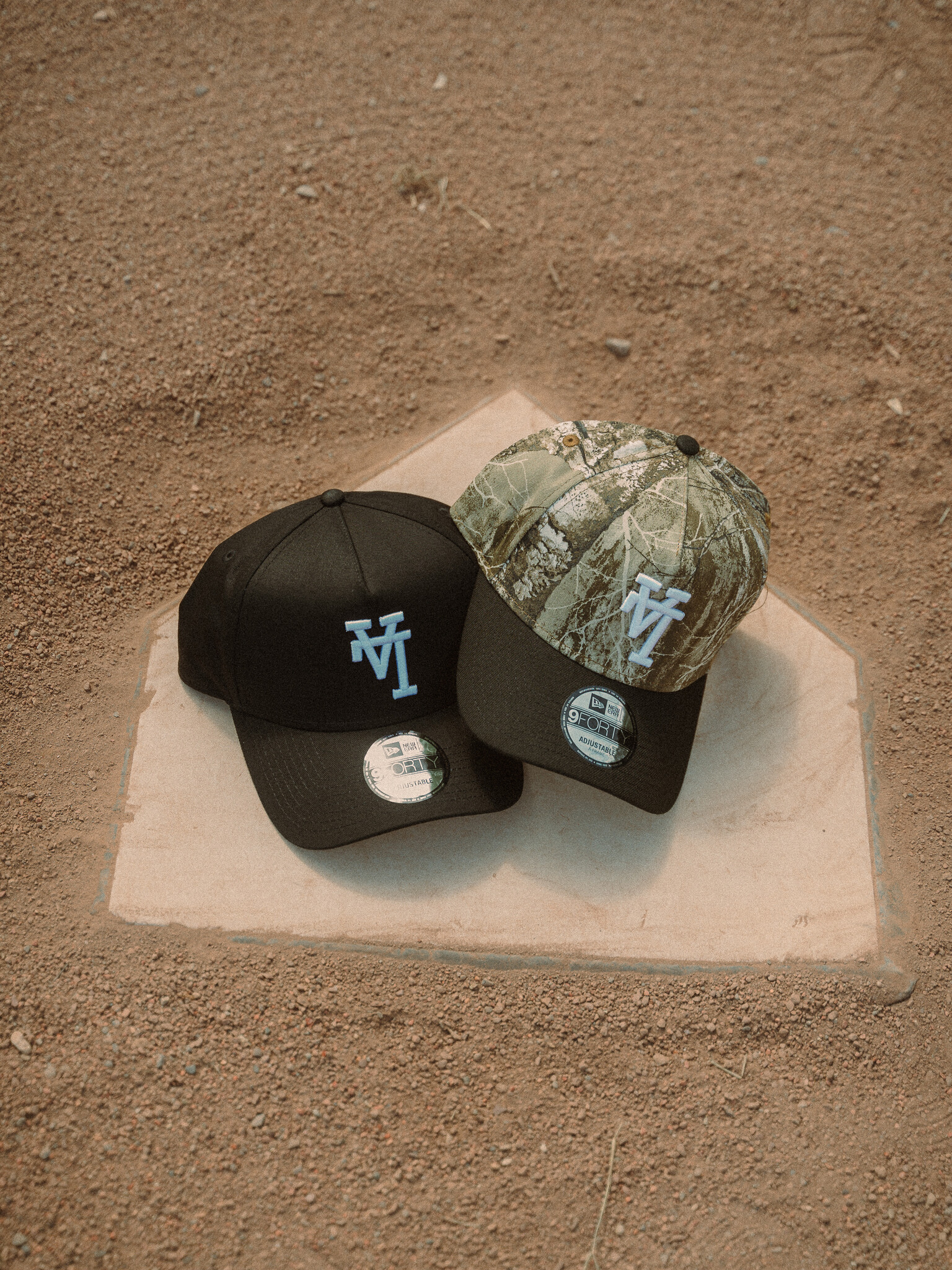 New Era 9forty A-Frame Upside L.A Camo Snapback - Sam Tabak