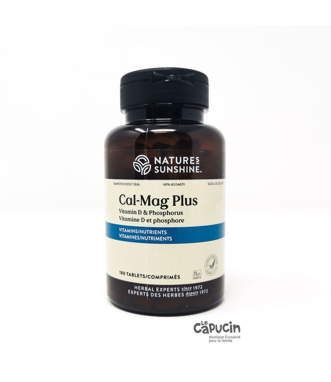 Cal-Mag Plus (180 tablets) - Family Herbal Clinic & Herb Shop