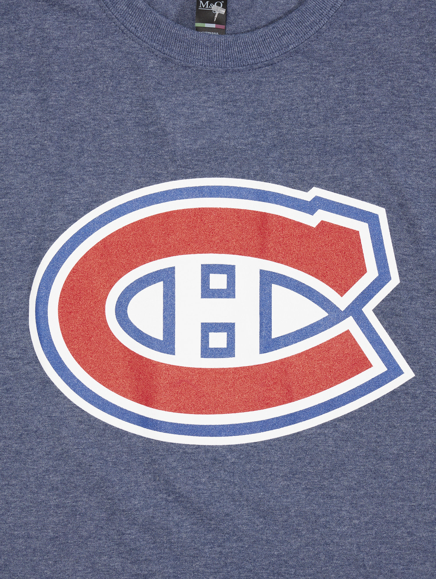 Tricolore Sports Tri-blend Blue Basic Logo T-Shirt - Tricolore Sports