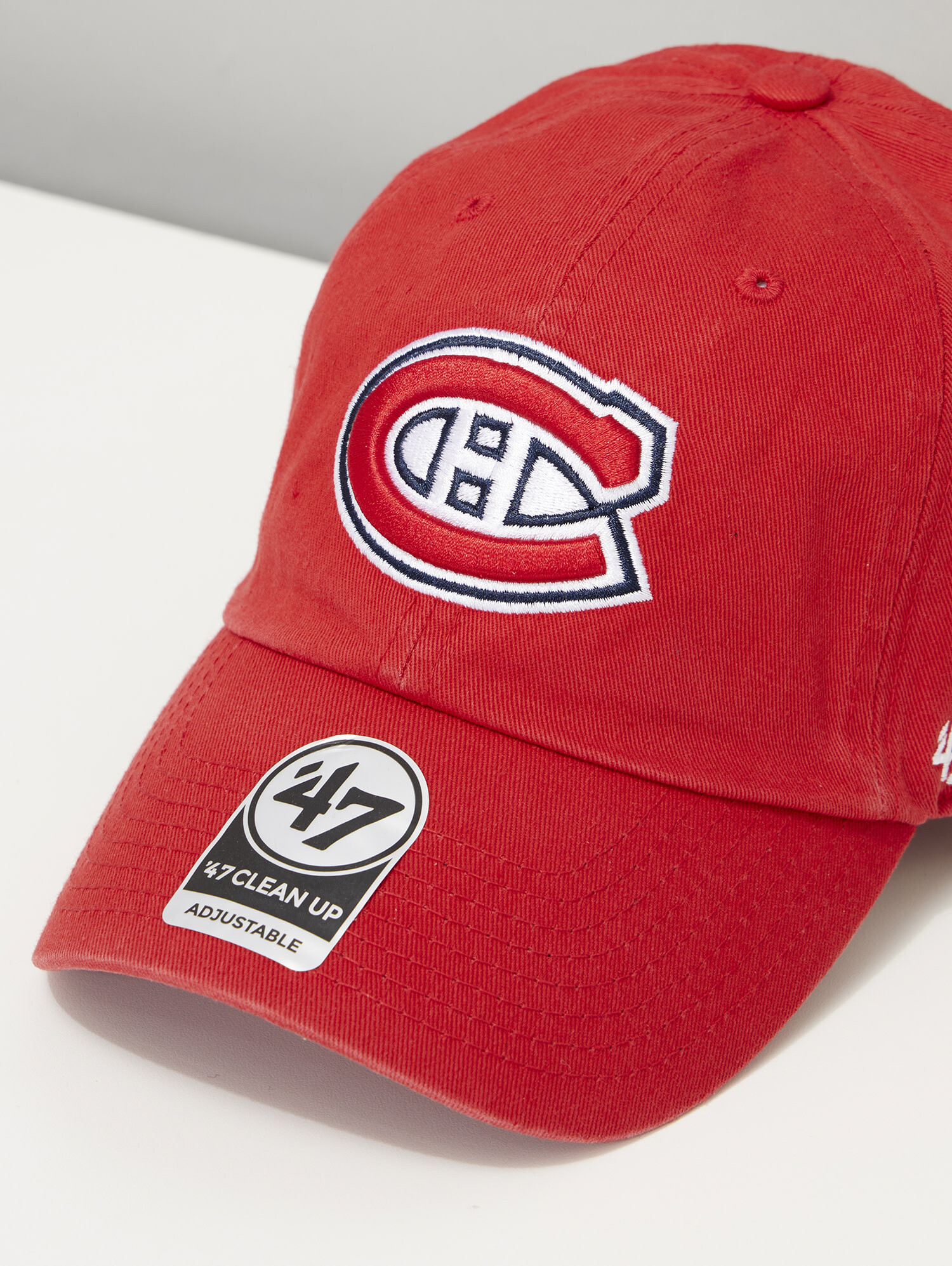 Montreal Canadiens Red 47' Clean Up Cap - Tricolore Sports