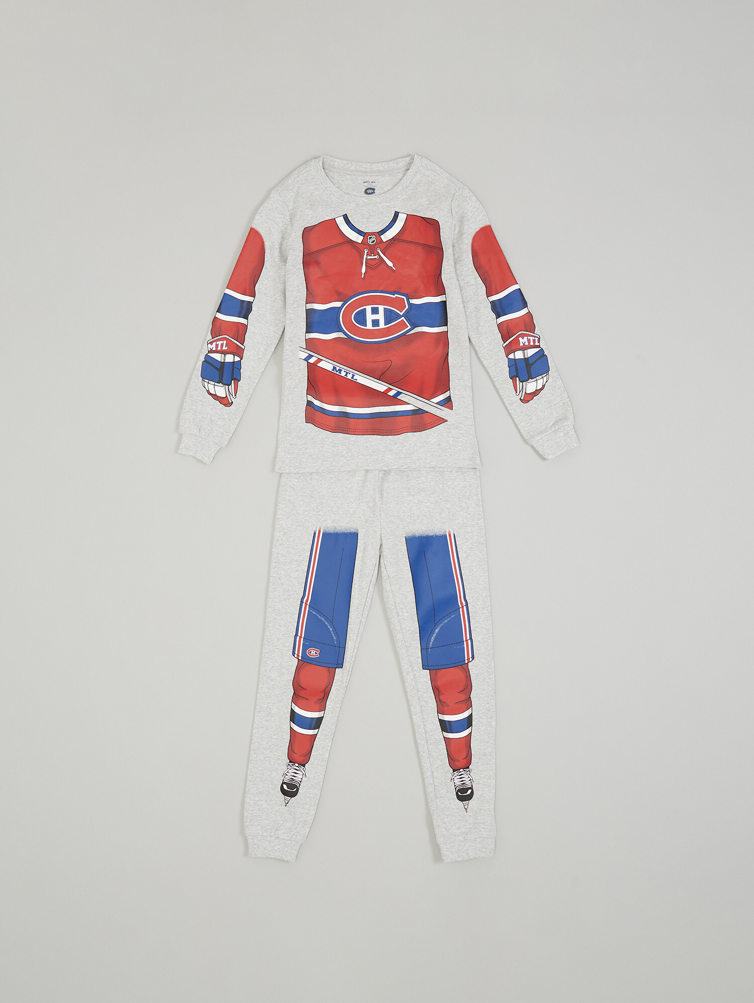 Montreal Canadiens Kids Player Pyjamas - Tricolore Sports
