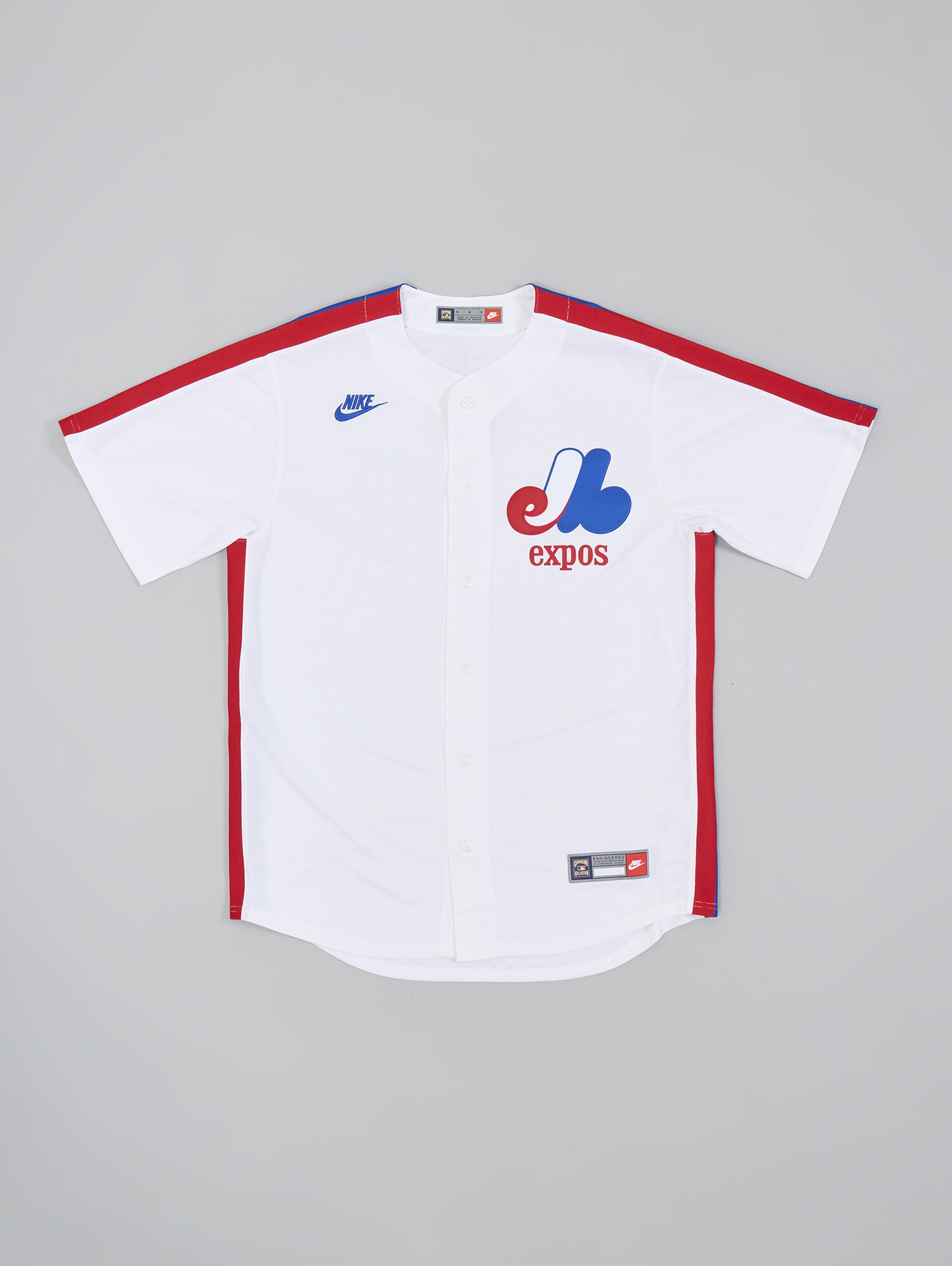 Vintage All-White Expos Jersey - Tricolore Sports