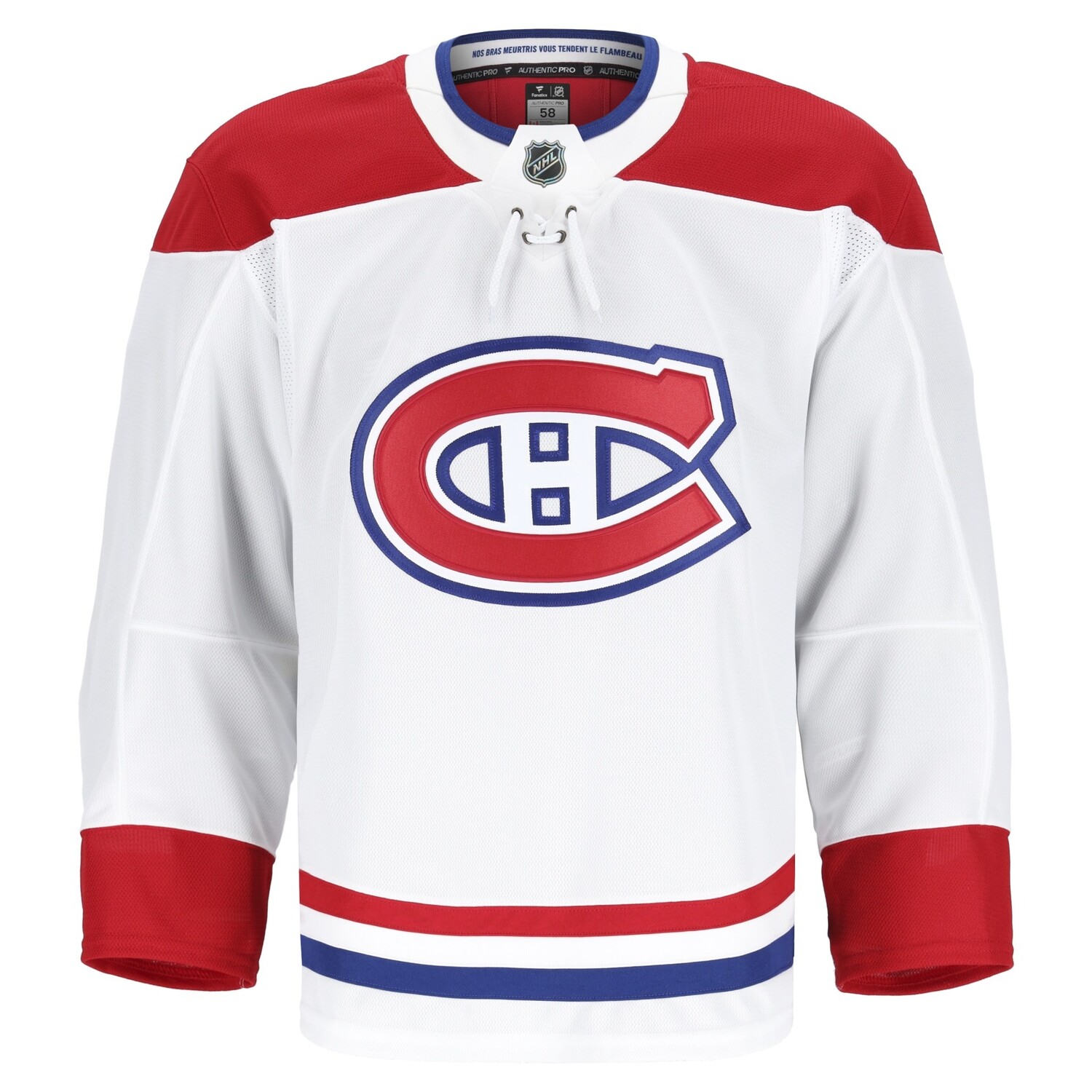 Chandail Authentic Pro à l’étranger fabriqué au Canada des Canadiens ...