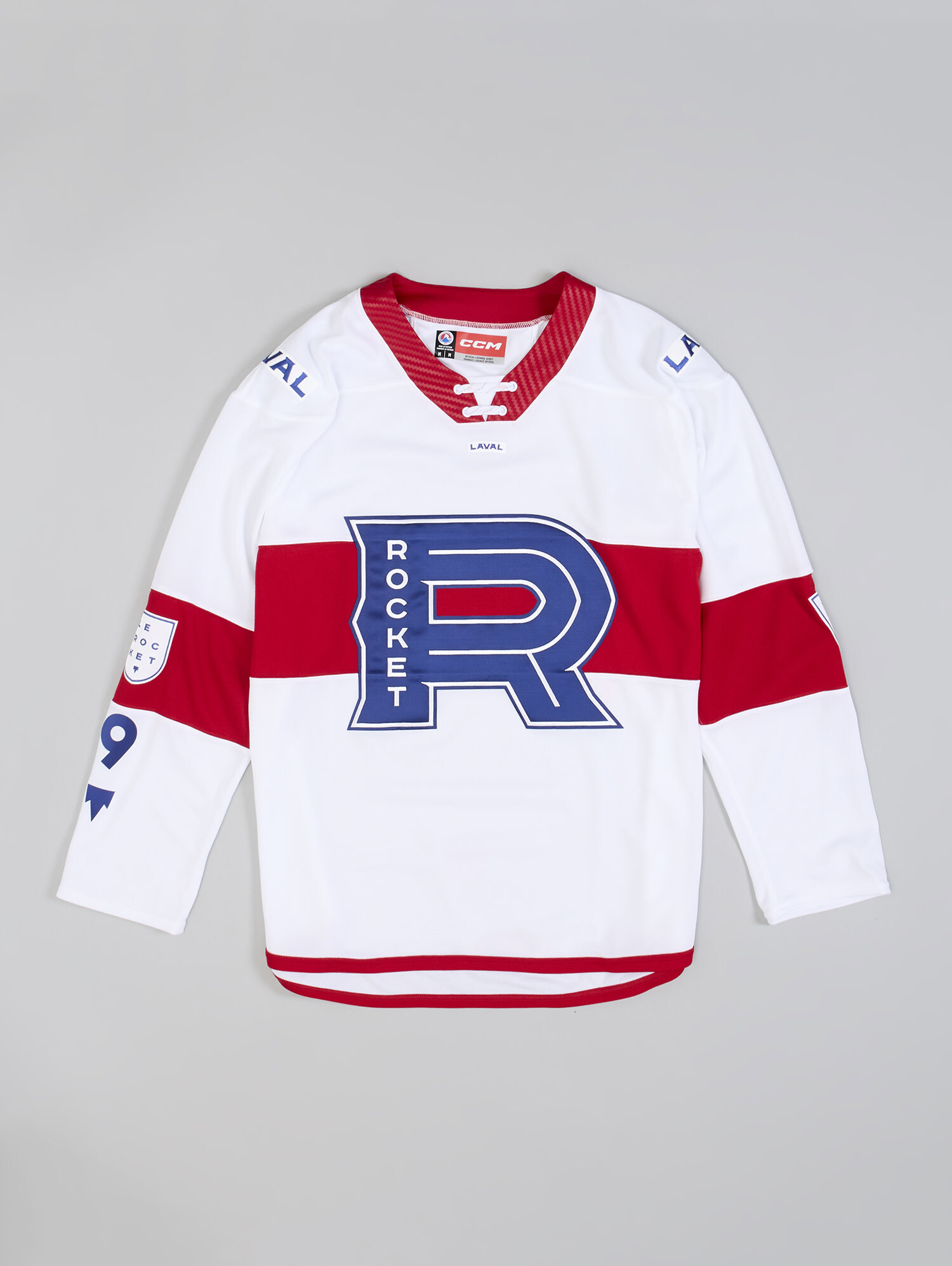 Chandail réplique blanc Quicklite du Rocket de Laval - Club de Hockey ...