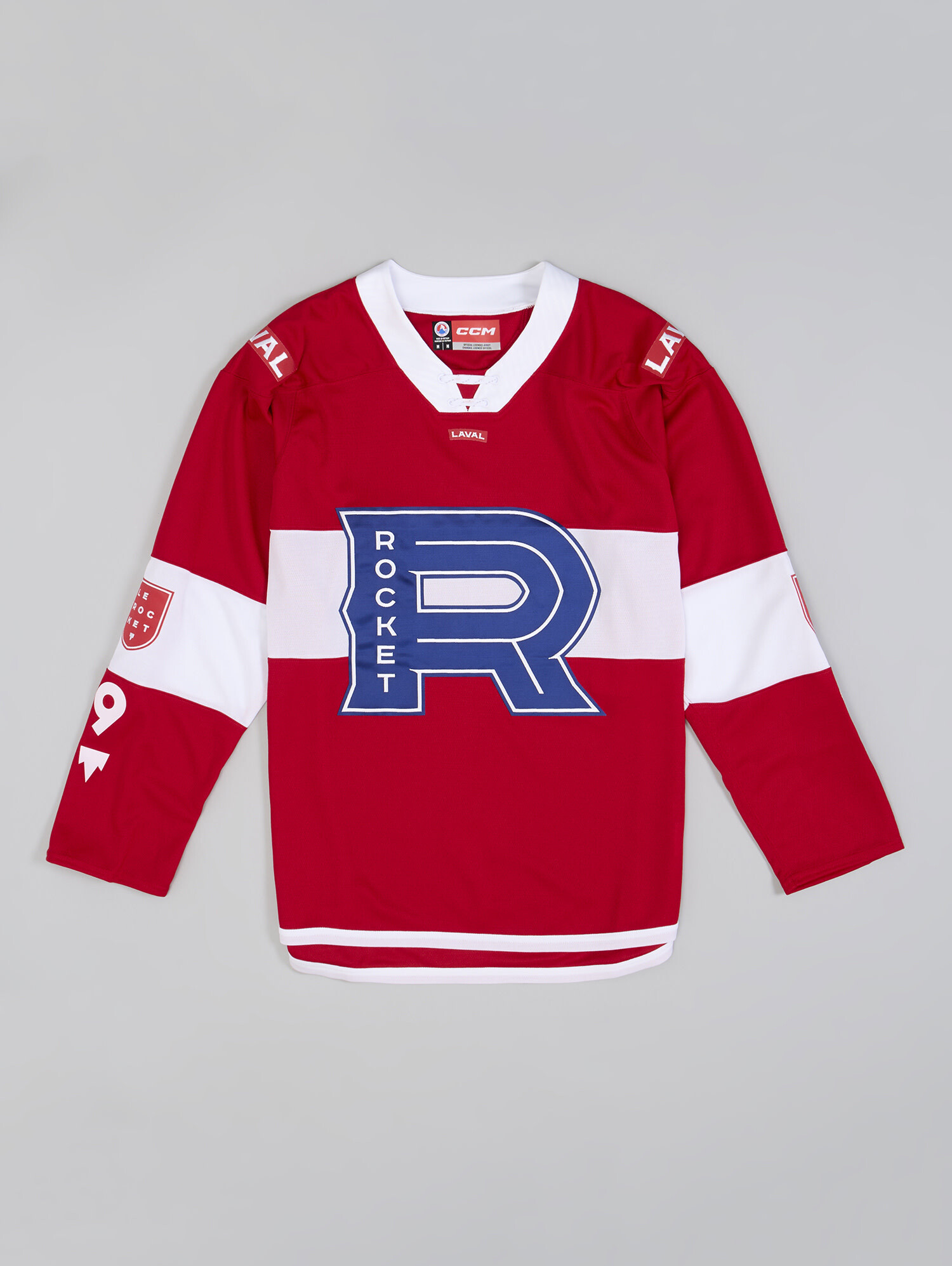 Laval Rocket Red Replica Quicklite Jersey - Tricolore Sports