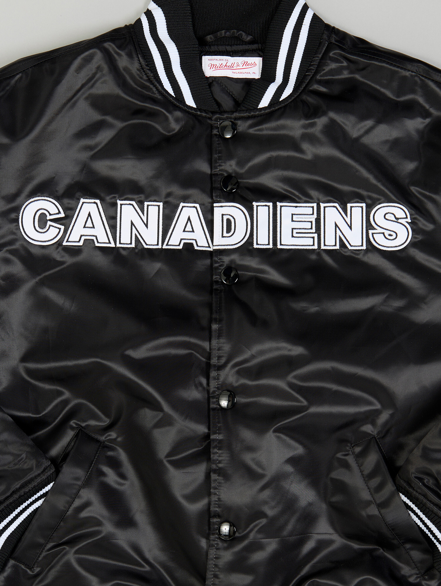 Montreal Canadiens City Spotlight Satin Jacket - Tricolore Sports