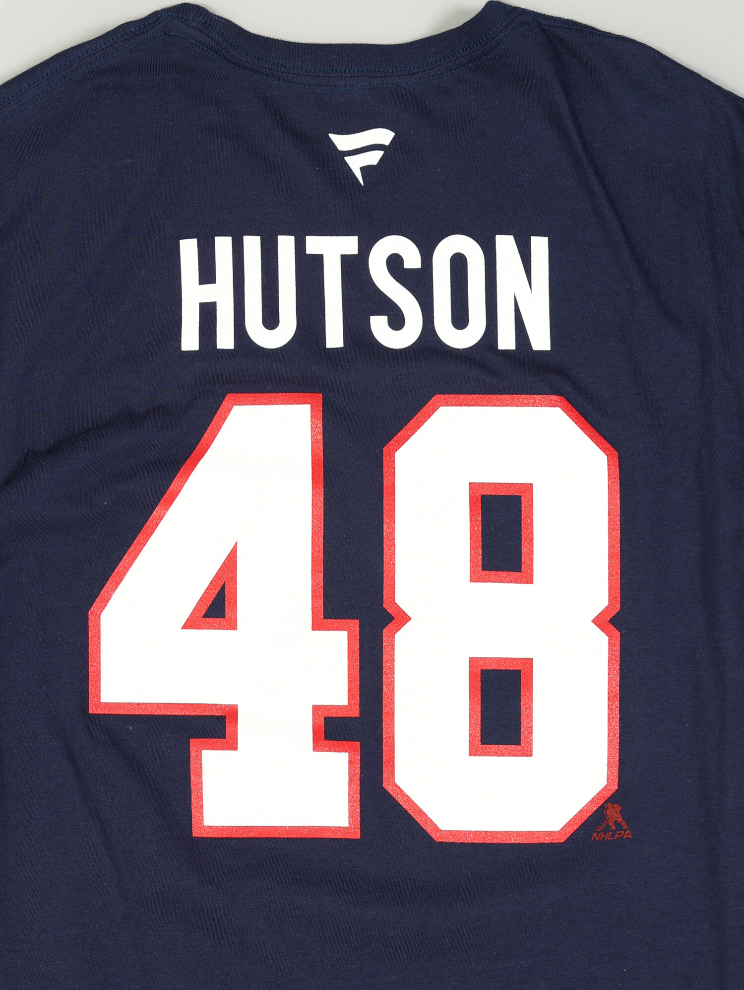 T-shirt joueur – #48 Lane Hutson - Club de Hockey des Canadiens