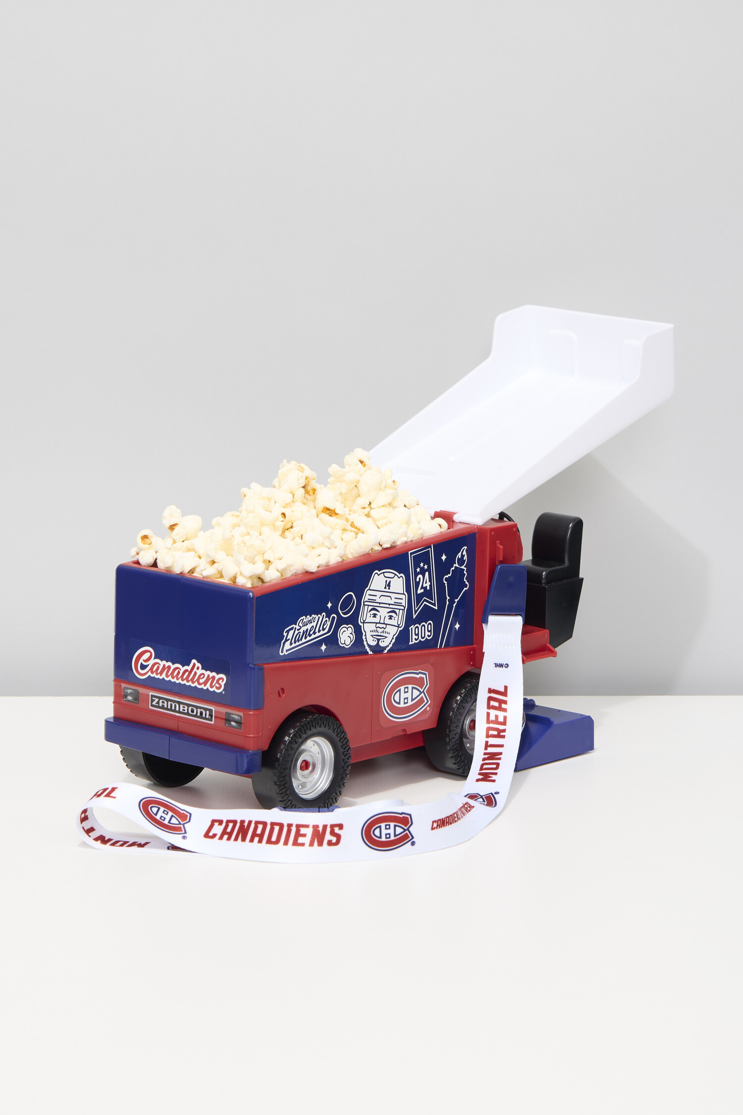 ZamboPop : La Zamboni avec du Maïs Soufflé - Club de Hockey des Canadiens