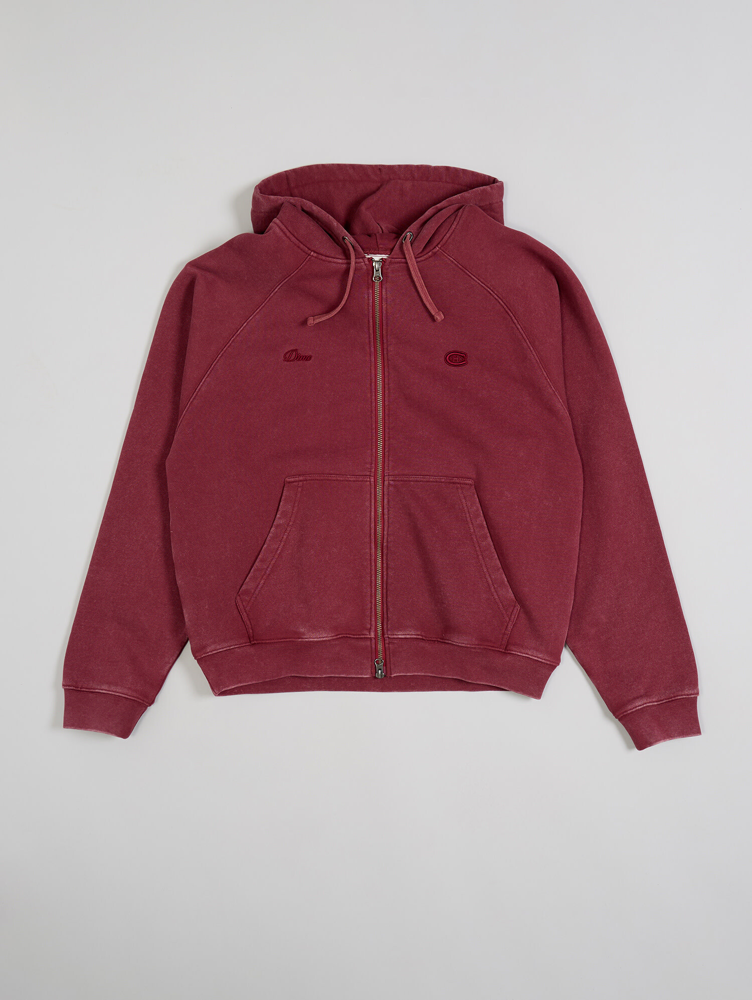 Canadiens Full-Zip Vest - Burgundy - Tricolore Sports