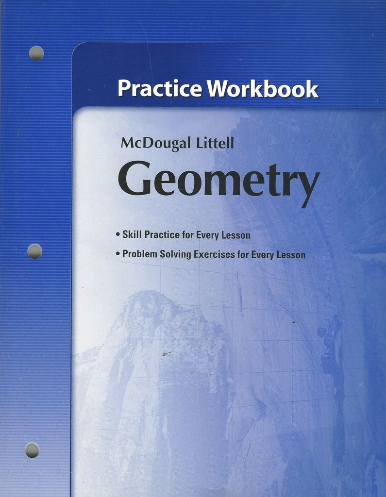 Holt Mcdougal Larson Geometry: Practice Workbook - J&C Books