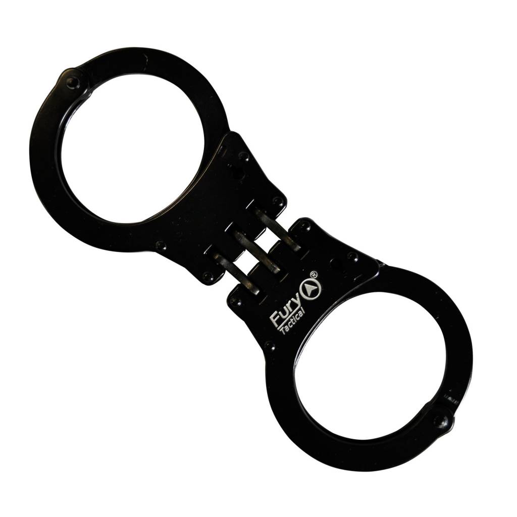 Hinged Double-Locking Handcuffs - Passional Boutique