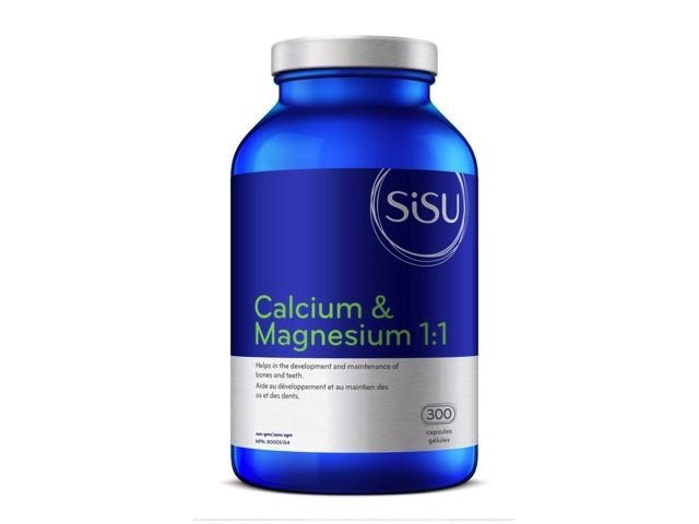 SISU SISU Calcium & Magnesium 1:1 300 gel caps - Vitamin King - Sports ...
