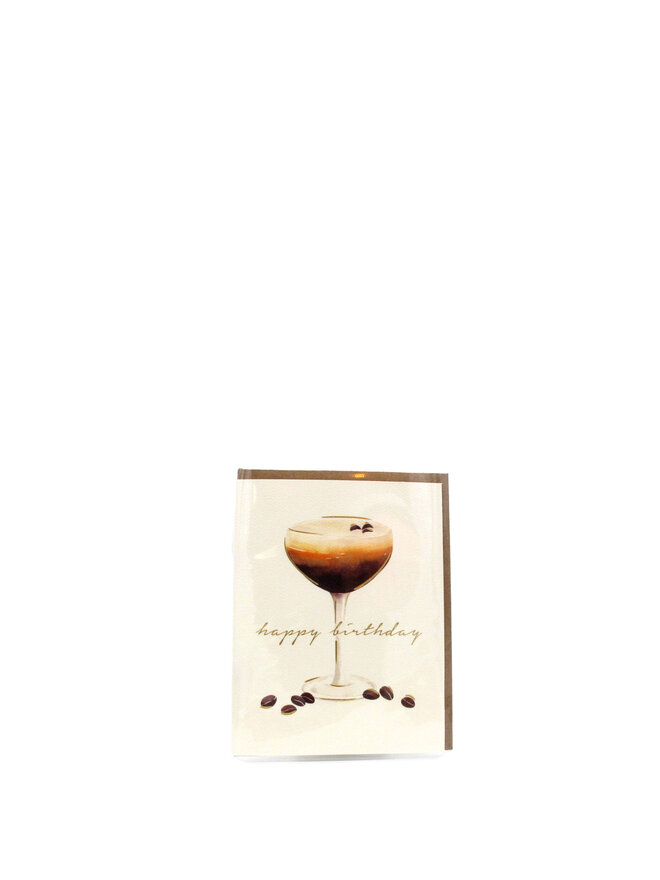 Espresso Martini Card - Stanley's Wet Goods
