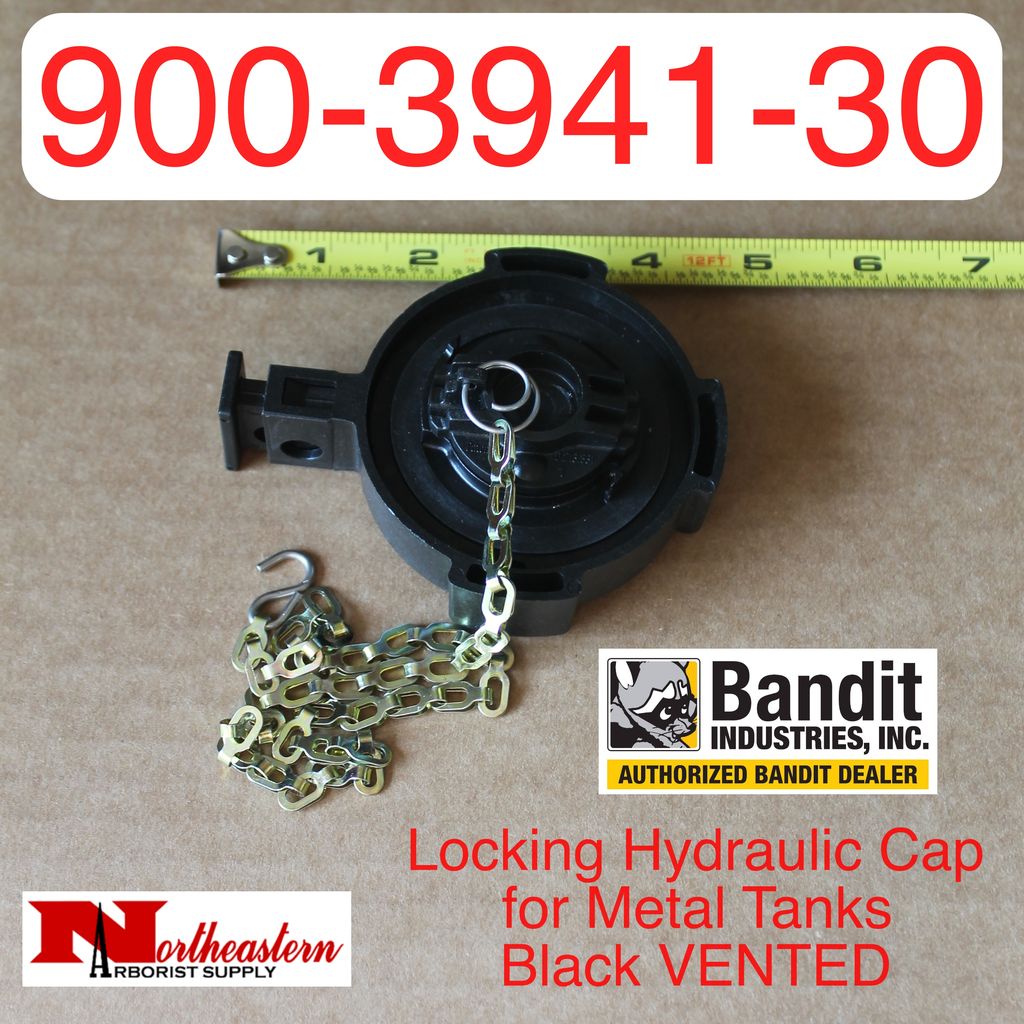Locking Hydraulic Cap for Metal Tanks, Black VENTED, 900-3941-30 ...