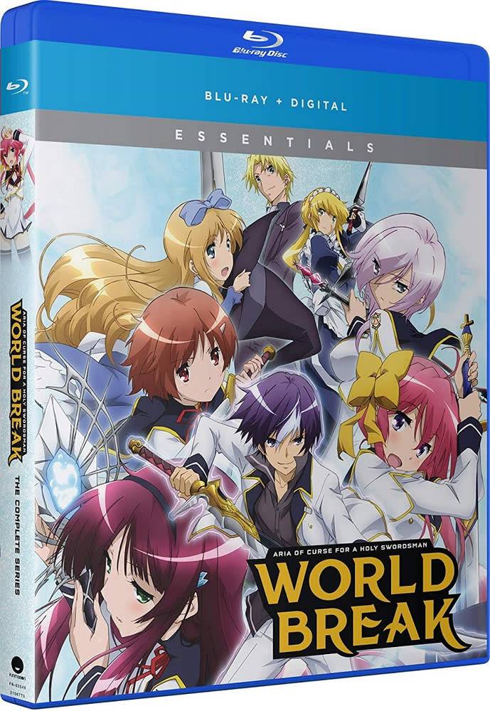 World Break Aria Of Curse For A Holy Swordsman Essentials Blu-Ray ...