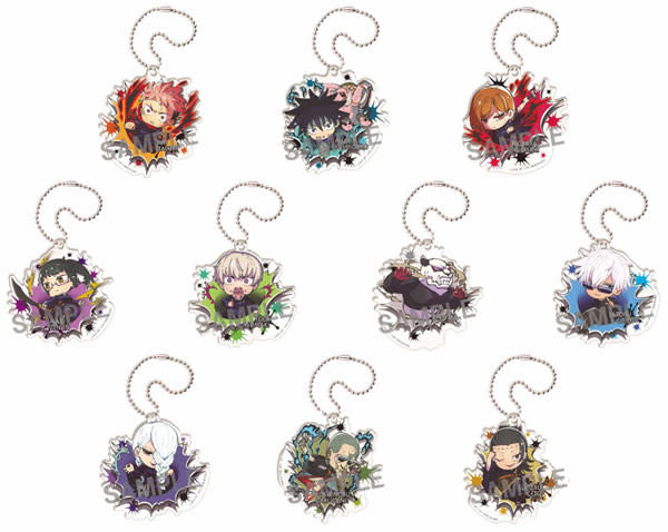 Jujutsu Kaisen Battle Acrylic Keychain Takara Tomy Arts - Collectors ...