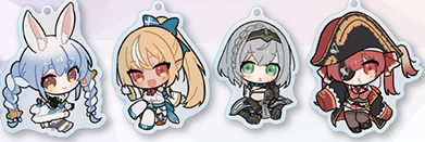 Hololive Gen 3 Acrylic Stand/Keychain - Collectors Anime LLC