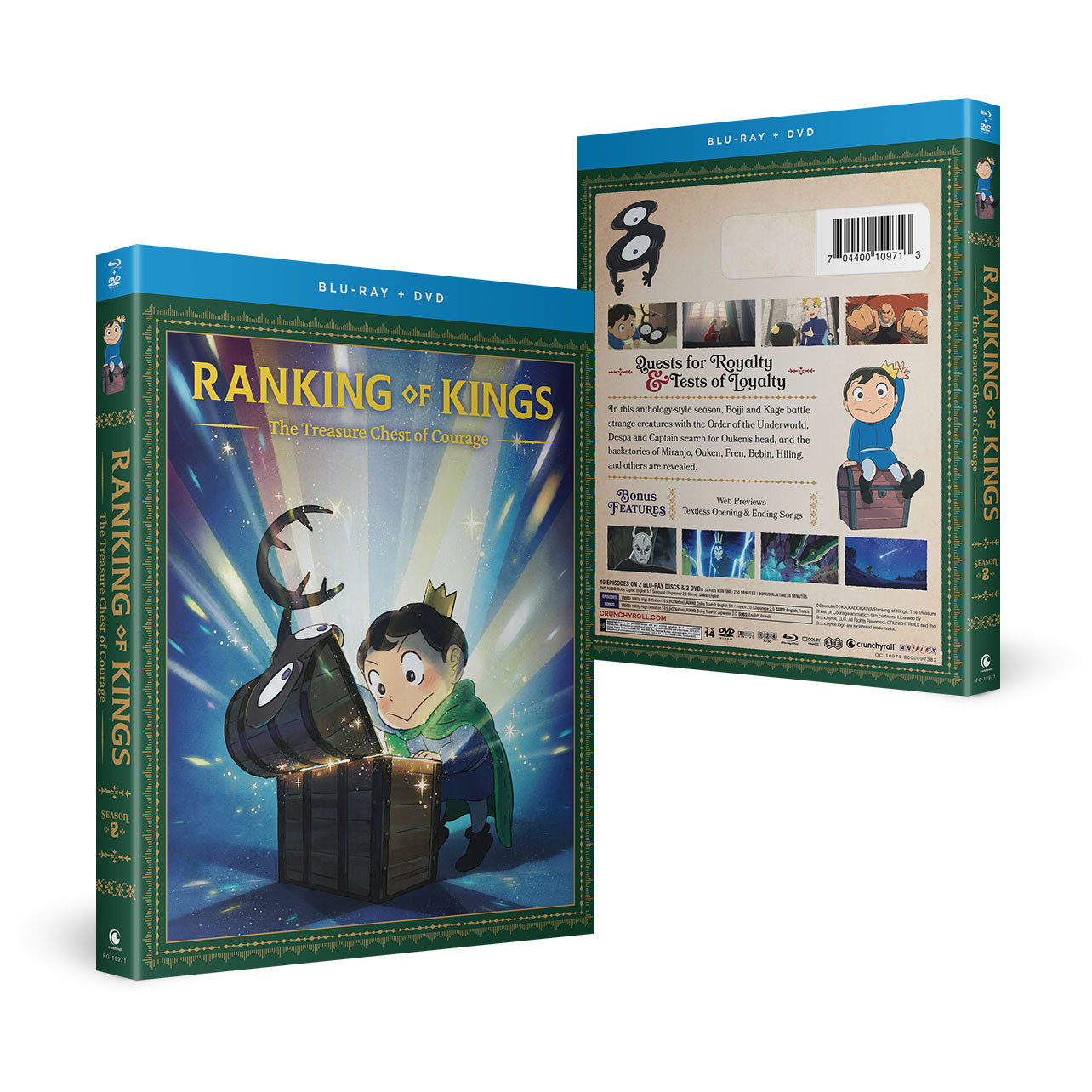 Ranking Of Kings Season 2 Blu Ray Dvd Collectors Anime Llc