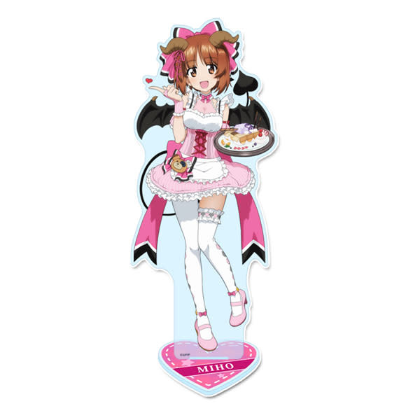 Girls und Panzer das Finale Little Devil Waitress BIG Acrylic Stand ...