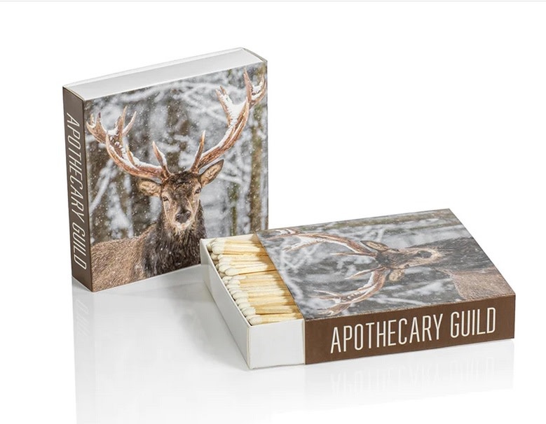 Deer in Snow Matchbox 120 Pack (4 Assorted Designs) - Simply Elegant ...