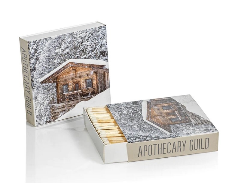 Deer in Snow Matchbox 120 Pack (4 Assorted Designs) - Simply Elegant ...