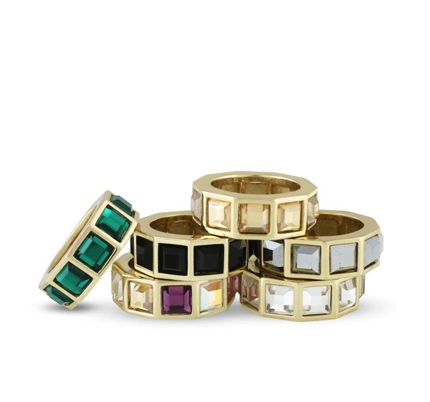 Dorene Round Casing Ring - Simply Elegant Boutique