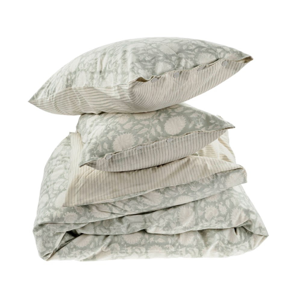 Maeve Block Print Duvet Set - Simply Elegant Boutique