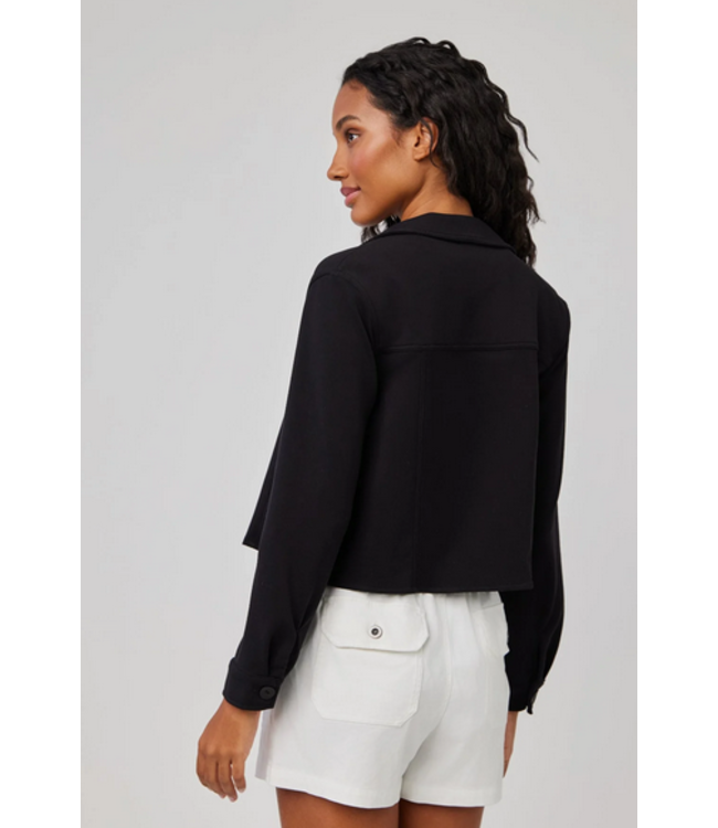 Coco Cropped Jacket Black - Simply Elegant Boutique