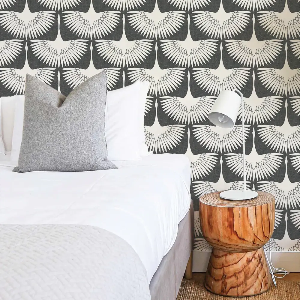 Feather Flock Peel & Stick Wallpaper - Simply Elegant Boutique