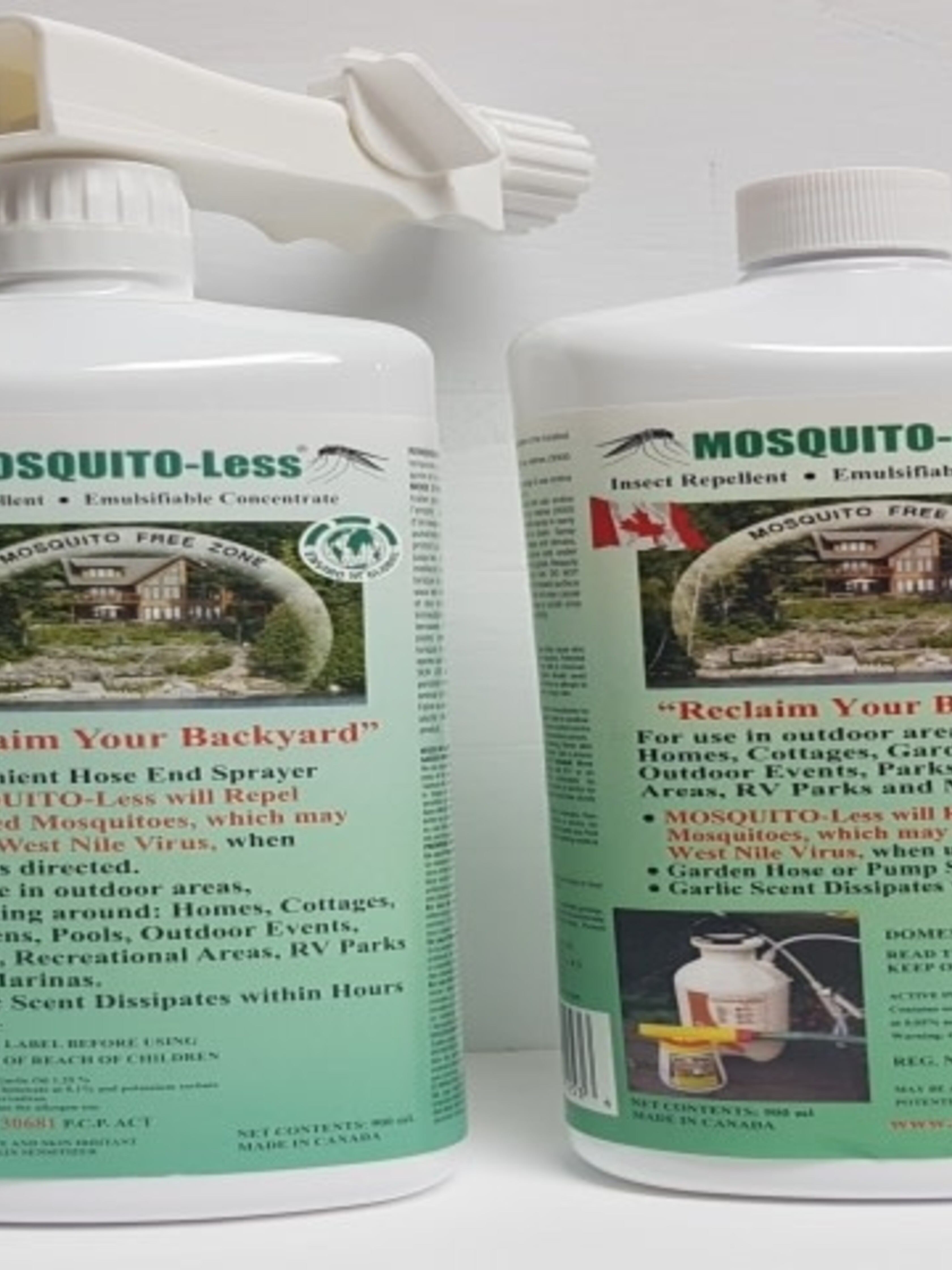 Mosquito-Less Concentrate Hose End Sprayer 900ml - Dutch Growers Saskatoon
