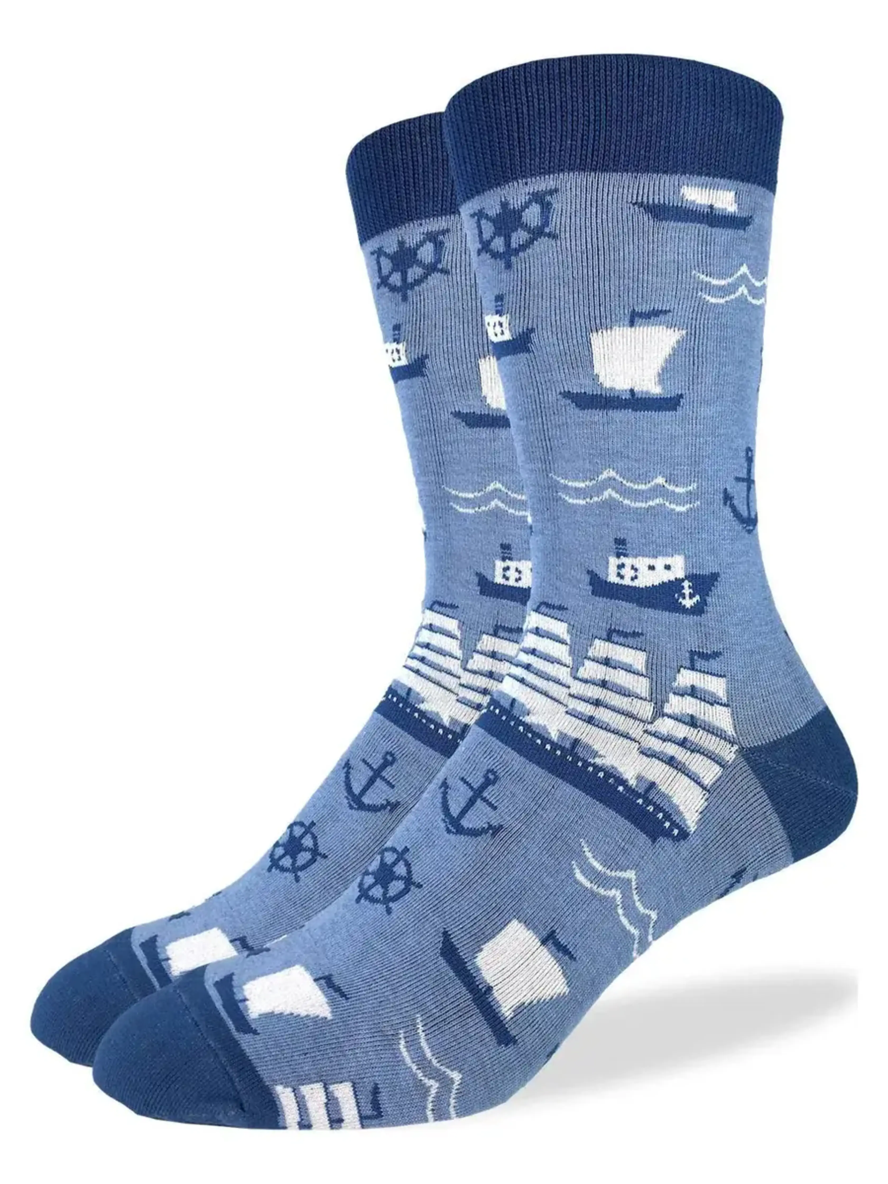 Men's Sailing Ships Socks - Dutch Growers Saskatoon