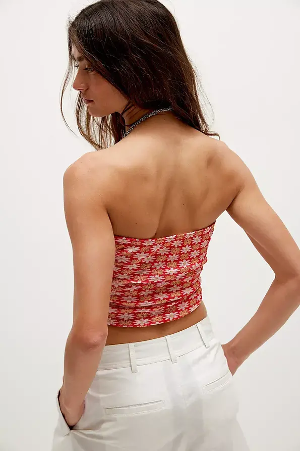 Boulevard Printed Tube Top - Dutch Growers Saskatoon