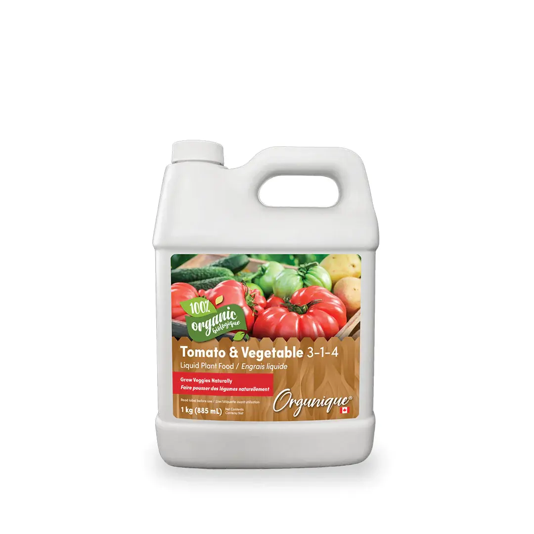Tomato and Vegetable Organic Fertilizer 3-1-4 1kg - Dutch Growers Saskatoon