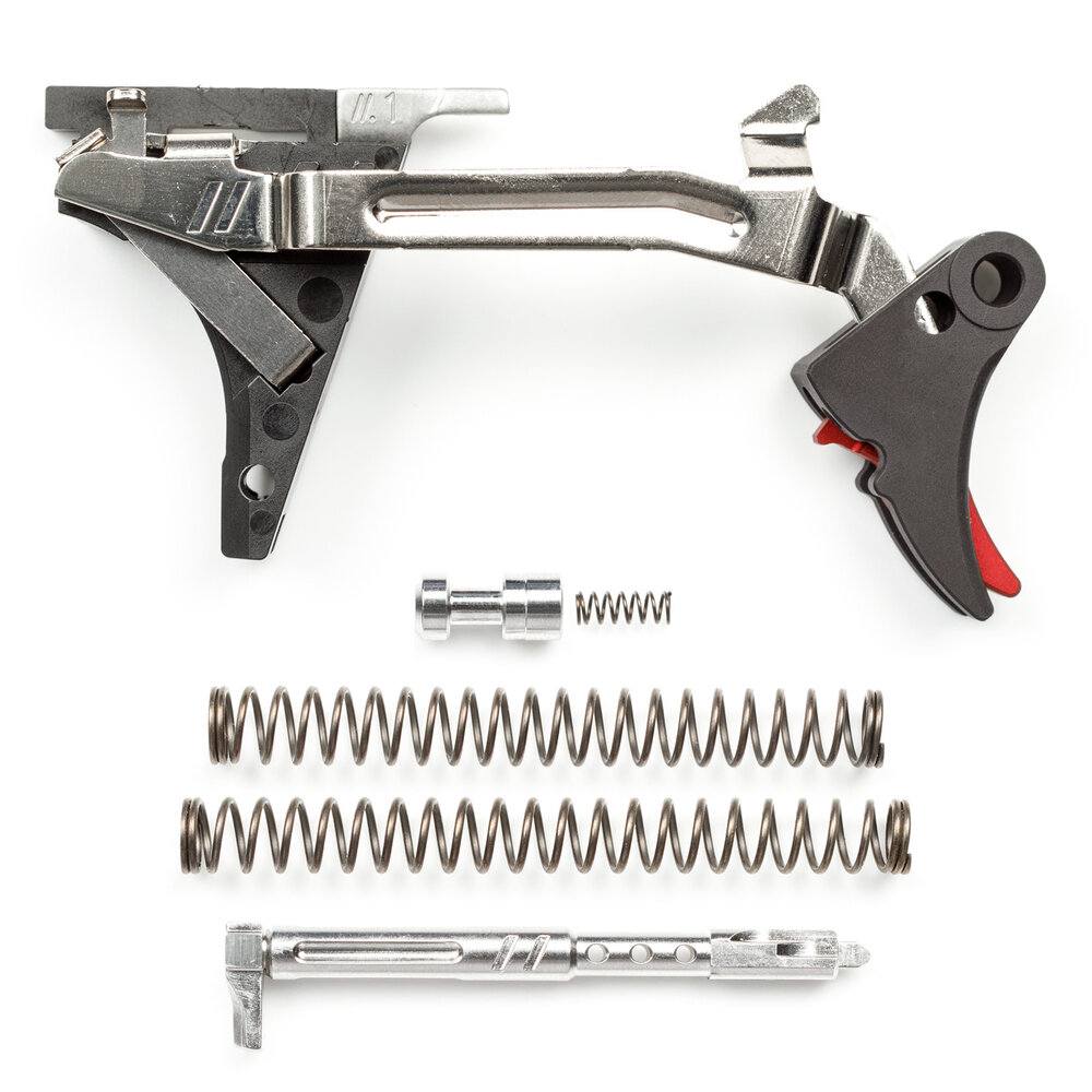 ZEV Fulcrum Adjustable Trigger Ultimate Kit, 1st-4th Gen, 9mm, Blk/Blk ...