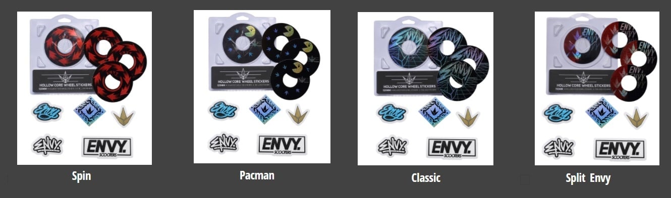 ENVY WHEEL STICKERS - Sportwheels Sports Excellence