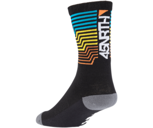 45NRTH MIDWEIGHT SOCK ELECTRIC RIFT - Sportwheels Sports Excellence