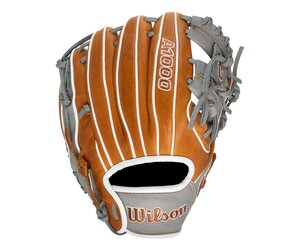2024 WILSON A1000 PEDROIA FIT PF11 11" SADDLE TAN/GREY RHT ...