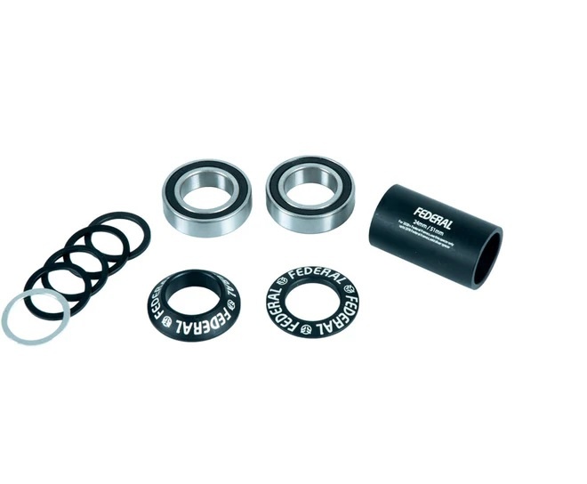 Federal V2 Mid BB 22mm Black - Sportwheels Sports Excellence