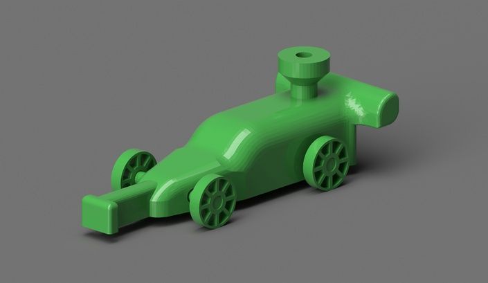 PrintLab Classroom: Force and Motion with a Balloon Powered Dragster ...